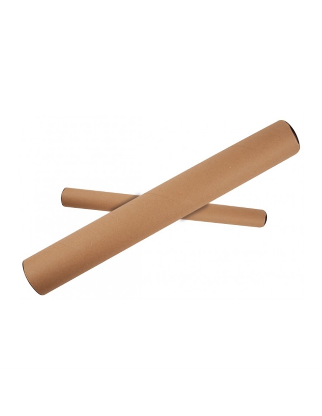 Tube à documents en carton Apli - Avec bouchons en plastique - Convient ...